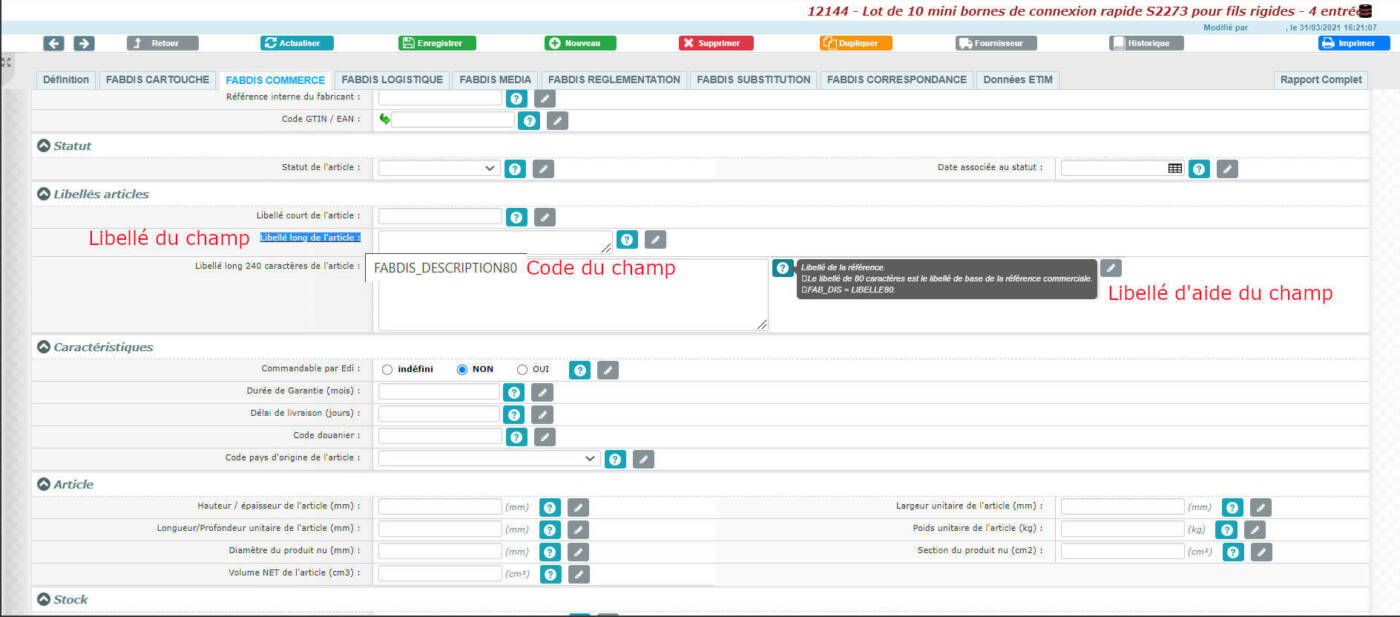Fab-Dis et logiciel PIM Onebase